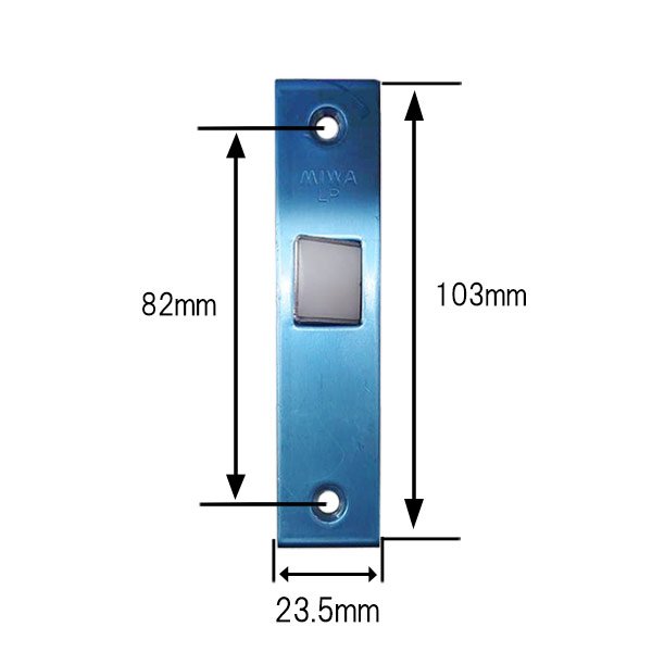MIWA,美和ロック YKK向け LP錠ケース HH-J-0758